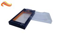 China Coated Paper Card Board Packaging Boxes With Clear Window For Cellphone Case for sale