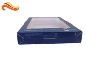 China Coated Paper Card Board Packaging Boxes With Clear Window For Cellphone Case for sale