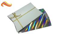 China Laser Silver Card Board Packaging A4 B5 Document Card Board Packaging for sale
