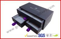 China Embossed Stylish Jewelry Apparel Gift Boxes , Rigid Gift Boxes with Lids for sale