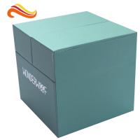 China Special Emerald Pop Up Custom Gift Boxes Silver Logo Foiled Promotion Gift Package for sale