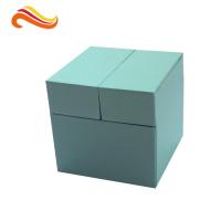China Special Emerald Pop Up Custom Gift Boxes Silver Logo Foiled Promotion Gift Package for sale