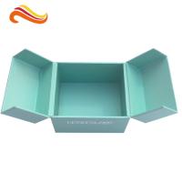 China Special Emerald Pop Up Custom Gift Boxes Silver Logo Foiled Promotion Gift Package for sale