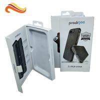 China Phone case packing box with hanger / magnet electronics packaging box/ packaging for electronics for sale