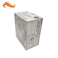 China Magnetic Electronics Packaging Headphone Boxes , Hidden Hanger Color Paper Coated Packaging Box for sale