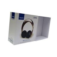 China Electronics Packaging paper drawer boxes Printed CardBoard , Sleeve box for Headphone for sale