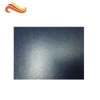 China Glossy Dark Blue Leather paper gift box with hi density FOAM protecting for sale