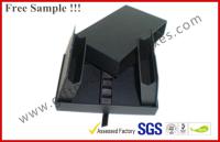 China Matt Black handmade Rigid Gift Boxes , Hi END Poker / Playing Cards Gift Package for sale