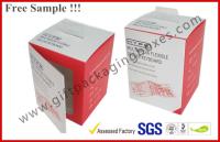 China Customized Card Paper Electronics Packaging , 350gsm Display Box With Hanger And Window for sale