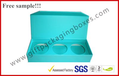 China Durable Rectangle Apparel Gift Boxes , Pantone / Metallic Color Printed Magnet Package for sale