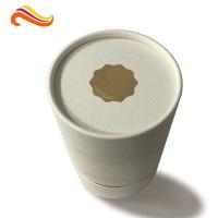 China Cardboard Cosmetic Packaging Boxes Round Tube Paper Cylinder For Perfume Bottles for sale