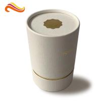 China Cardboard Cosmetic Packaging Boxes Round Tube Paper Cylinder For Perfume Bottles for sale