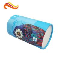 China Eco Friendly Cardboard Gift Boxes Custom Beautiful Tube Packaging Matt Lamination Printing for sale