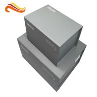 China Handmade magnet gift packing box different size CMYK printing with black foam inside for sale