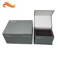 China Handmade magnet gift packing box different size CMYK printing with black foam inside for sale