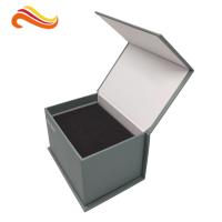 China Handmade magnet gift packing box different size CMYK printing with black foam inside for sale