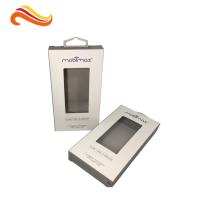 China offset print paper box Card board packaging box with clear PVC window cardboard paper box for sale