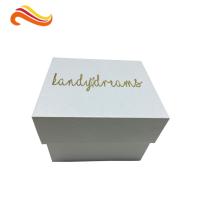 China Presentation Gift Box Packaging Customized Size Durable With Logo Foil Stamping for sale