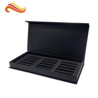 China Black Custom Paper Packaging Box , Custom Printed Gift Boxes For Perfume Bottle for sale