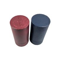 China Black Paper Tube Packaging Custom Paper Packaging Boxes Perfume Bottle Gift Box for sale