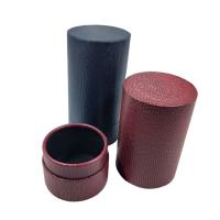 China Black Paper Tube Packaging Custom Paper Packaging Boxes Perfume Bottle Gift Box for sale