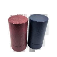 China Black Paper Tube Packaging Custom Paper Packaging Boxes Perfume Bottle Gift Box for sale