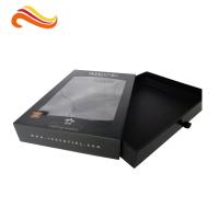 China Recyclable Custom Paper Packaging Box Phone Case Packing With Clear Window for sale