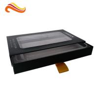 China Recyclable Custom Paper Packaging Box Phone Case Packing With Clear Window for sale