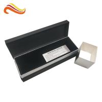 China Black Color Keepsake Wrapping Paper Box Customized Logo With ROSH Certification for sale