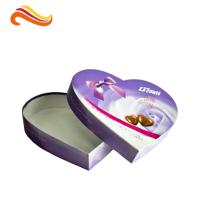 China Heart-Shape Lecote Chocolate Gift Packaging Boxes With Food Grade Printing , 157G Coated Paper Boxes for sale