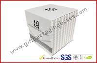 China Cosmetic Packaging Boxes Luxury Open Door Display Gift Package for sale