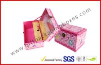 China Customized Gift Packaging Box  Girl Gifts With Lock Dancing Shose Box for sale