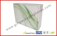 China Cosmetic Magnet Packaging Boxes Debossed and Silver Foiled Logo for sale