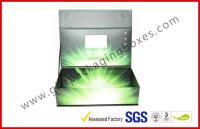 China Matt Black Luxury Gift Boxes 350gsm , Offset Printing Magnetic Boxes for sale
