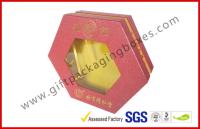 China Octangle Chocolate Packaging Boxes / Window Boxes Hot Stamping Boxes for sale