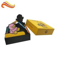 China Hard Cardboard Packaging Box Gloss / Matt Lamination With Lid Printing Riddles Book for sale