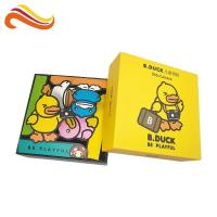 China Hard Cardboard Packaging Box Gloss / Matt Lamination With Lid Printing Riddles Book for sale