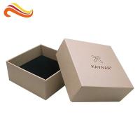 China Ring Jewelry Paper Gift Packaging Boxes Customized Color With Foam Insert for sale