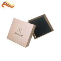 China Ring Jewelry Paper Gift Packaging Boxes Customized Color With Foam Insert for sale