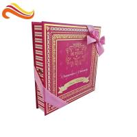 China Custom Retail Luxury Chocolate Packaging Boxes Logo Printed Paper With Ribbon for sale