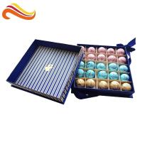 China Custom Retail Luxury Chocolate Packaging Boxes Logo Printed Paper With Ribbon for sale