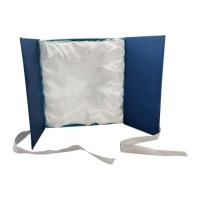 China Handmade Gift Packaging Boxes Magnet Cardboard Digital Offset Printing With Ribbon for sale