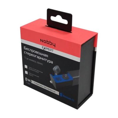 China CMYK Printing Electronic Packaging Magnetic Box 1200gsm Cardboard With Hook for sale