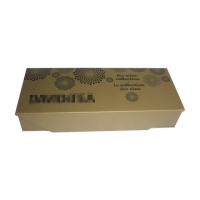 China Elegant Design Electronics Packaging Printed Paper Cable Box Spot UV Hot Stamping for sale