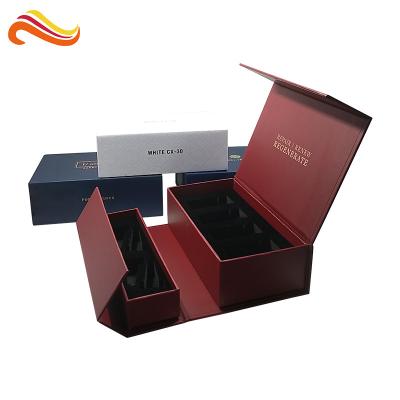 China Elegant Design Luxury Jewelry gift Packaging Boxes Embossed Hot Stamping Style for sale