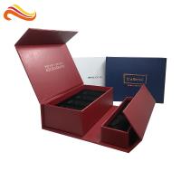 China Elegant Design Luxury Jewelry gift Packaging Boxes Embossed Hot Stamping Style for sale