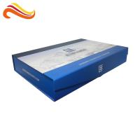 China Customized folded Cardboard gift packagin  Boxes  With Hot Stamping Pattern for sale