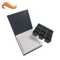 China Square Recycled Cardboard Gift Boxes Magnetic Personalized Packaging Boxes with blister for sale