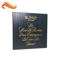 China Square Recycled Cardboard Gift Boxes Magnetic Personalized Packaging Boxes with blister for sale