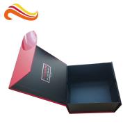 China Paper Material Magnetic Luxury Gift Boxes Square Shape With Hot Stamping Pattern for sale